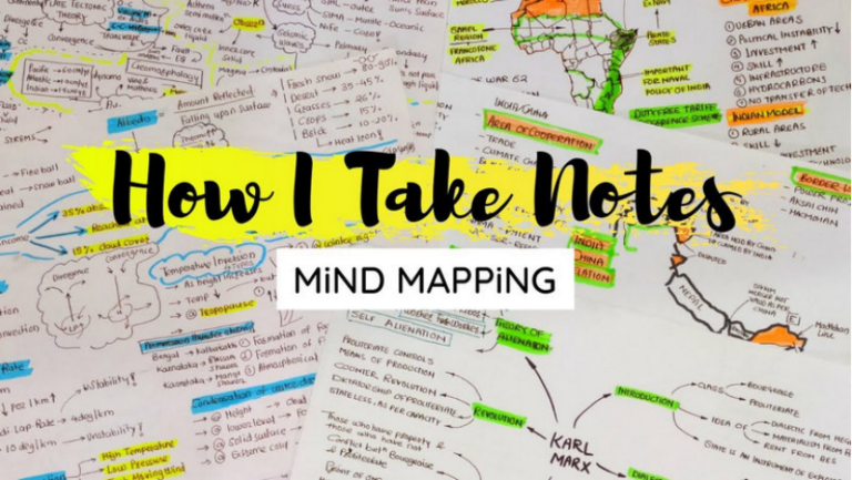 How to Take Notes Effectively and Efficiently Using a Mind Maps - 2A ...